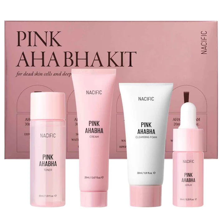 Pink AHA/BHA Kit | Sora Nora